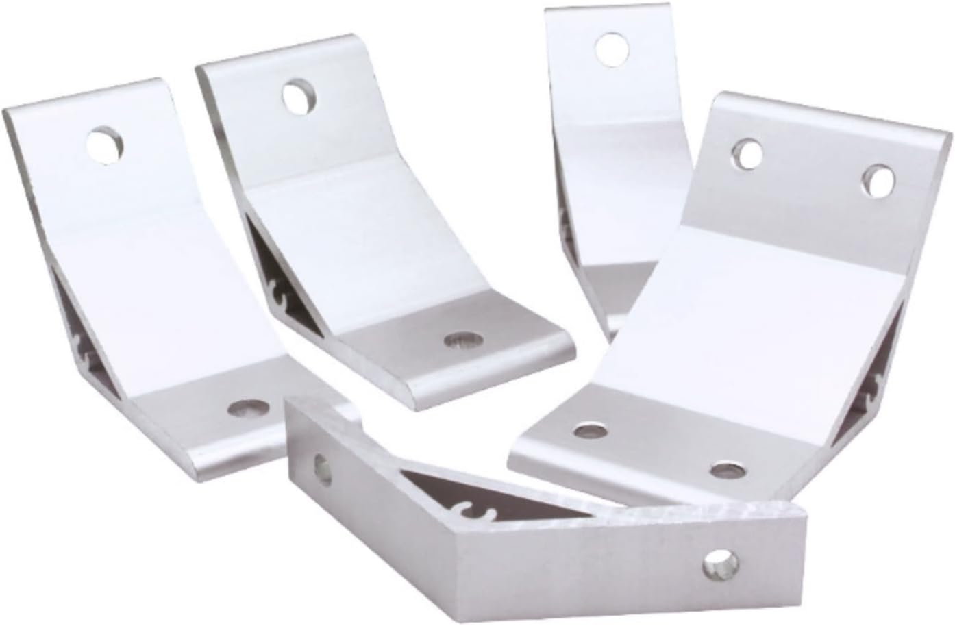 Amazon.com: BLCCLOY 6Pcs 1010 120 Degree Angle Bracket 1" x 1" 10 ...