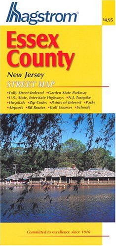 Essex County Nj Map: Hagstrom Map Company: 9780880977111: Amazon.com: Books