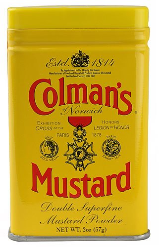 Amazon.com : Colmans Mustard Powder - 2 oz - 2 pc : Grocery & Gourmet Food