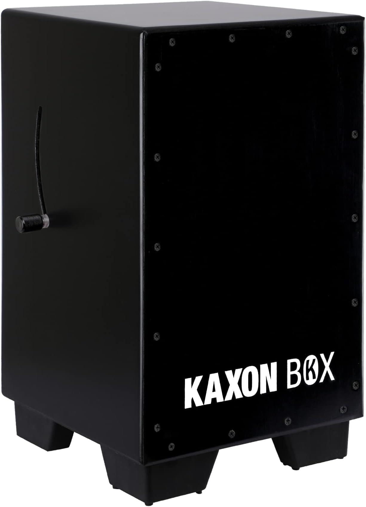 KAXON BOX Rounded corners jet black Adjustable Snare Cajon| (Free Large ...