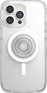 Amazon.com: PopSockets Phone Grip Case for iPhone 15 Pro Max - Clear MagSafe Compatible Wireless ...