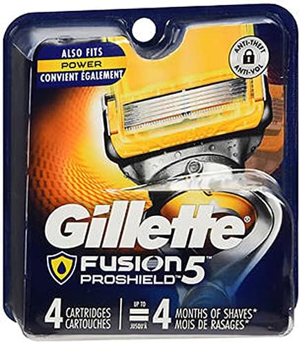 Amazon.com: Gillette Fusion5 ProShield Men's Razor Blades (Pack of 2 ...
