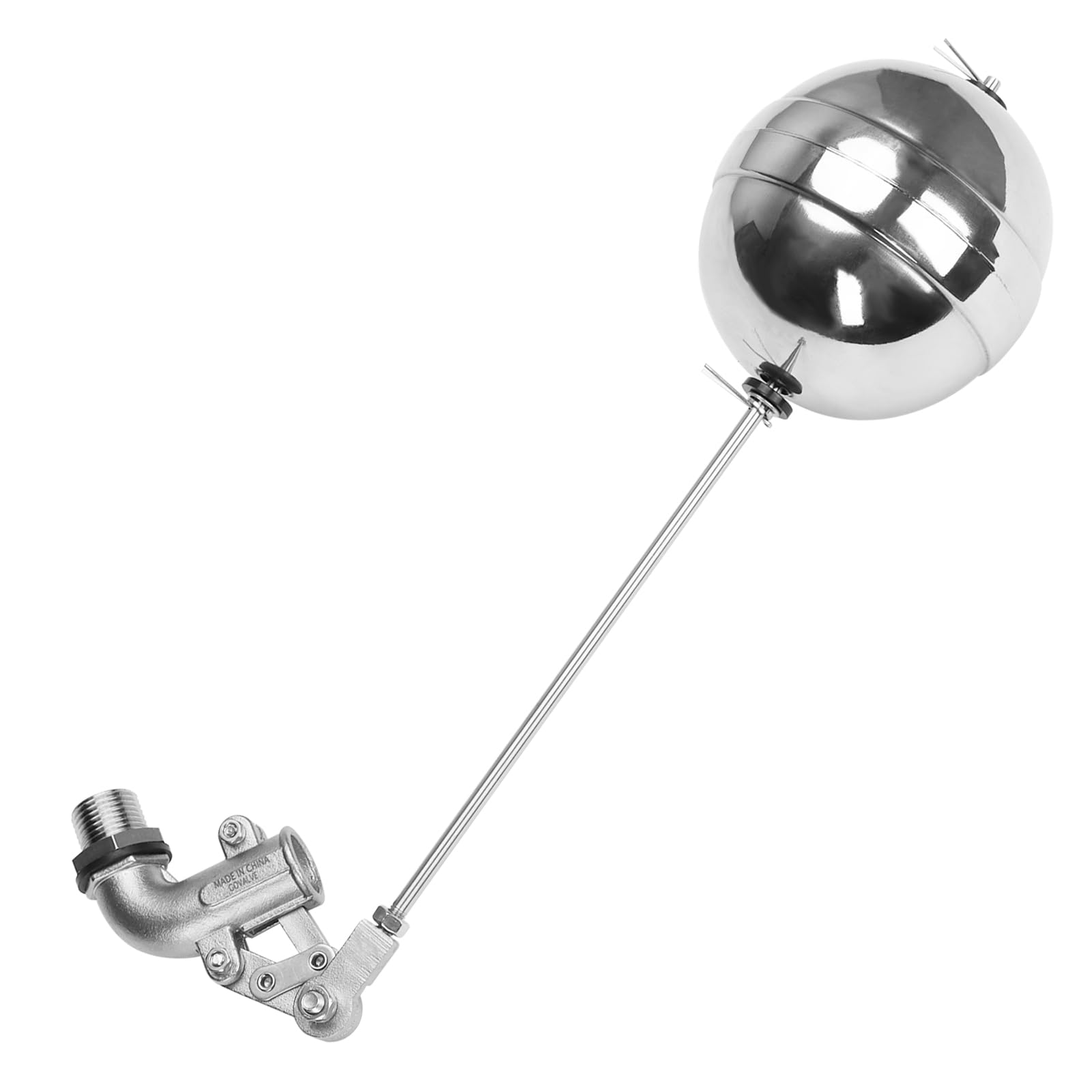 Snapklik.com : Stainless Steel Float Ball Valves - 1/2" NPT Male Thread ...