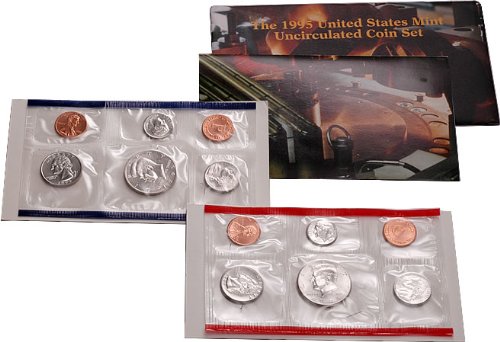 1995 US Mint Uncirculated Coin Set at Amazon's Collectible Coins Store