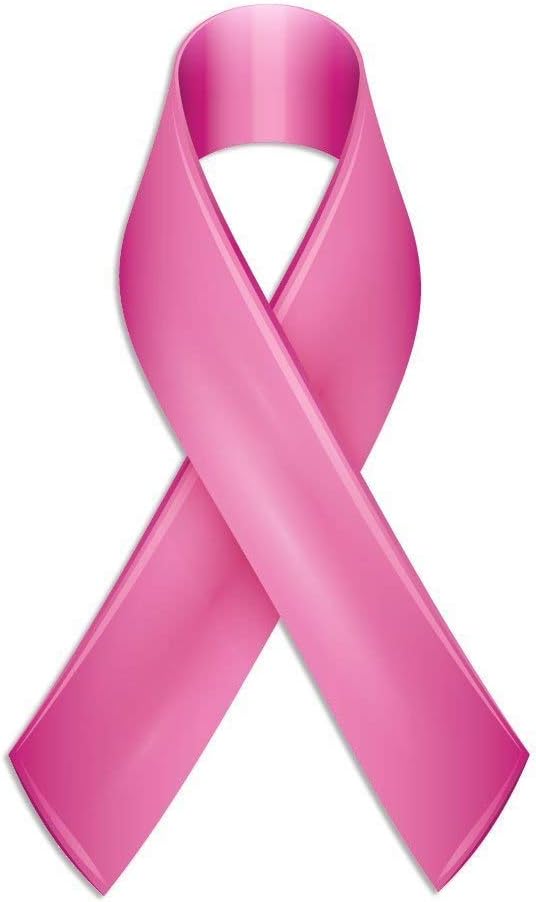 Amazon.com - Pink Ribbon Stickers | 100 Pack | Official Breast Cancer ...