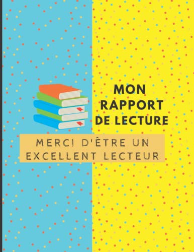 『nom rapport de lecture: cahier français pour les rapports de livres ...