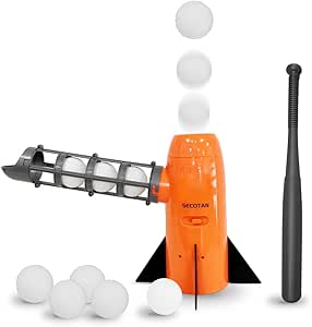 Amazon.com: SECOTAN Baseball Pitching Machine Set - Training & Batting ...