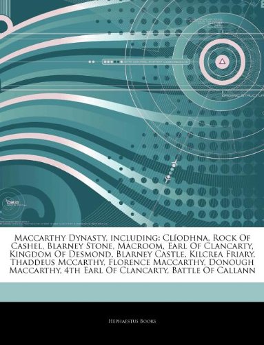 Amazon | Articles on MacCarthy Dynasty, Including: Claodhna, Rock of ...