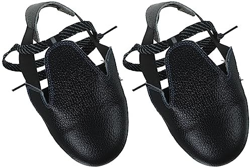 Steel Toe Cap Safety Shoe Covers, Universal Steel Toe Leather Overshoes ...