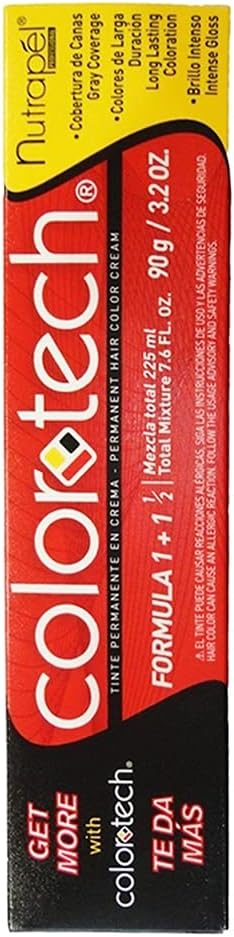 Tinte Permanente Recargado Colortech Nutrapel (R.522 Caoba Nacarado ...