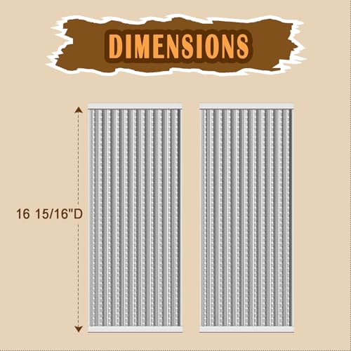 SafBbcue G362-2100-W1 Tru Infrared Grill Emitter Grates for Charbroil ...