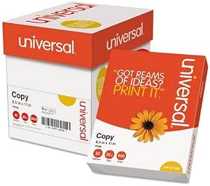 Universal - Copy Paper Convenience Carton, 92 Brightness, 20lb, 8-1/2 x ...