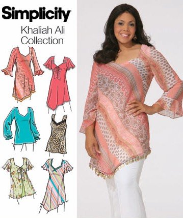 Simplicity Khaliah Ali Collection 4164 SIZE GG 26W-32W : Amazon.in ...
