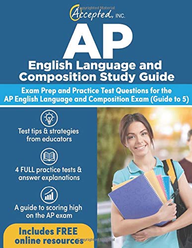 AP English Language and Composition Study Guide: Exam Prep and Practice ...