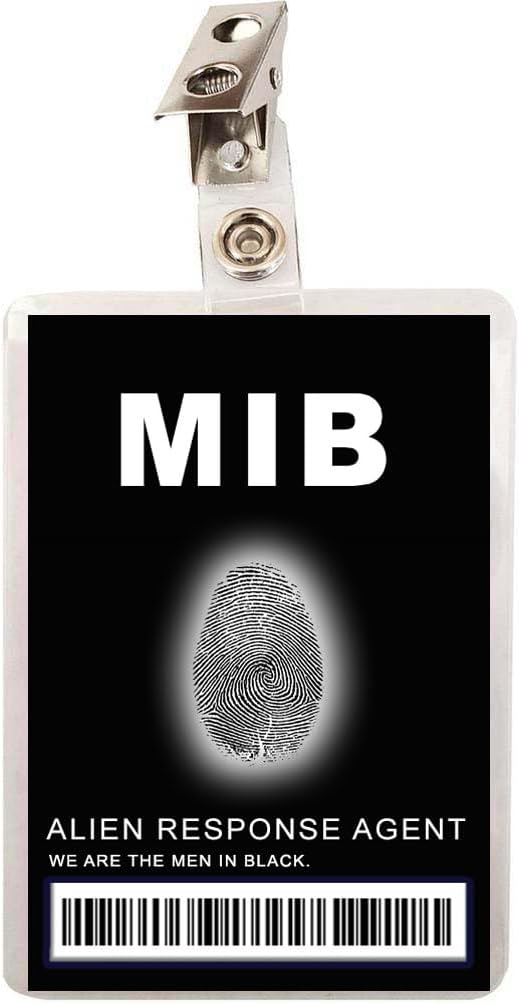 Amazon.com : MIB Men in Black ID Badge Biometric : Office Products