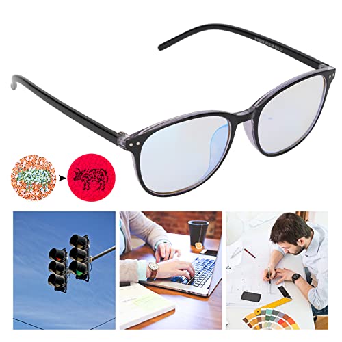 Joyzan Color Blind Glasses, Red Green Blindness Glasses Colorblind ...