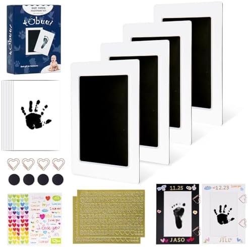 Amazon.com : Tubuui Inkless Baby Hand and Footprint Kit,Clean Touch Ink ...