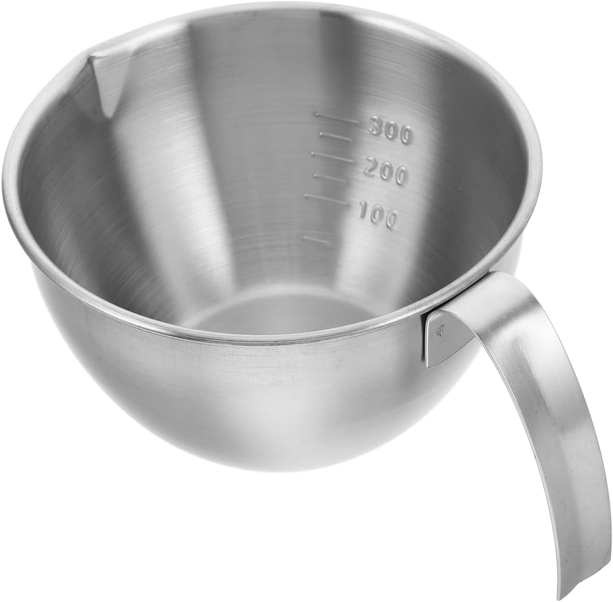 Amazon.com: Amosfun Stainless Steel Mixing Bowl Measuring Cup with Pour ...