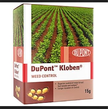 Dupont™ Kloben (chlorimuron Ethyl 25% WP) Herbicide : Amazon.in: Garden ...