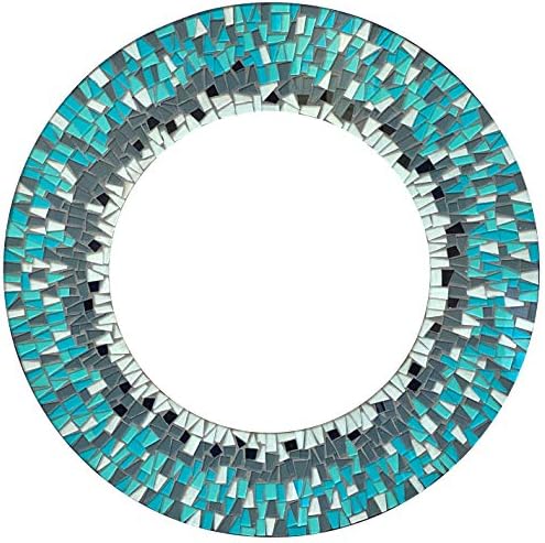 Amazon.com: Zorigs Mosaic Mirror, Wall Art Décor – Handcrafted ...