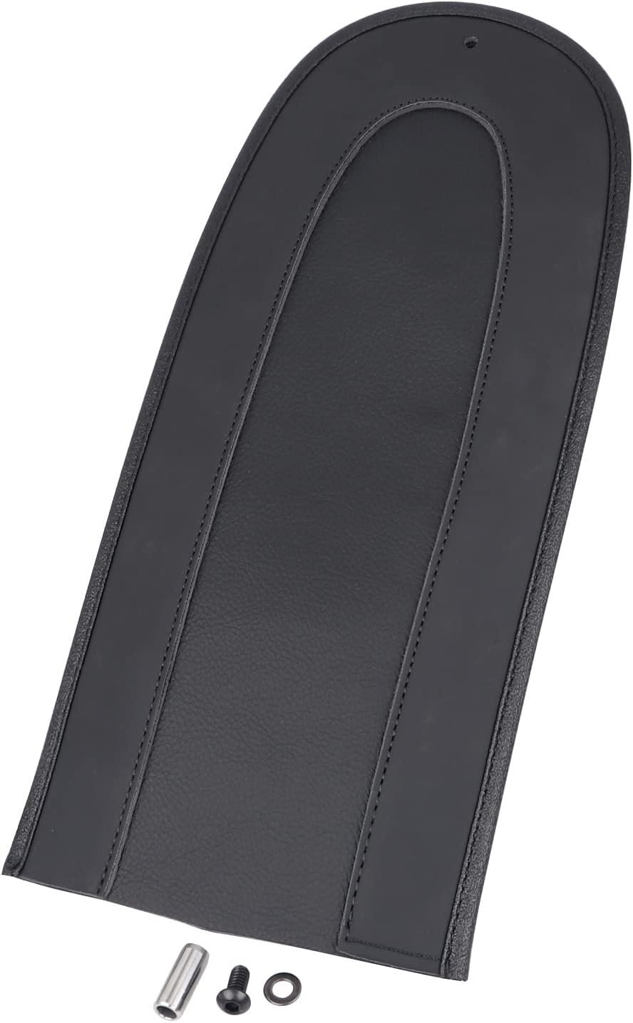 Amazon.com: Black Vinyl Leather Rear Fender Bib For Harley Touring 2008 ...