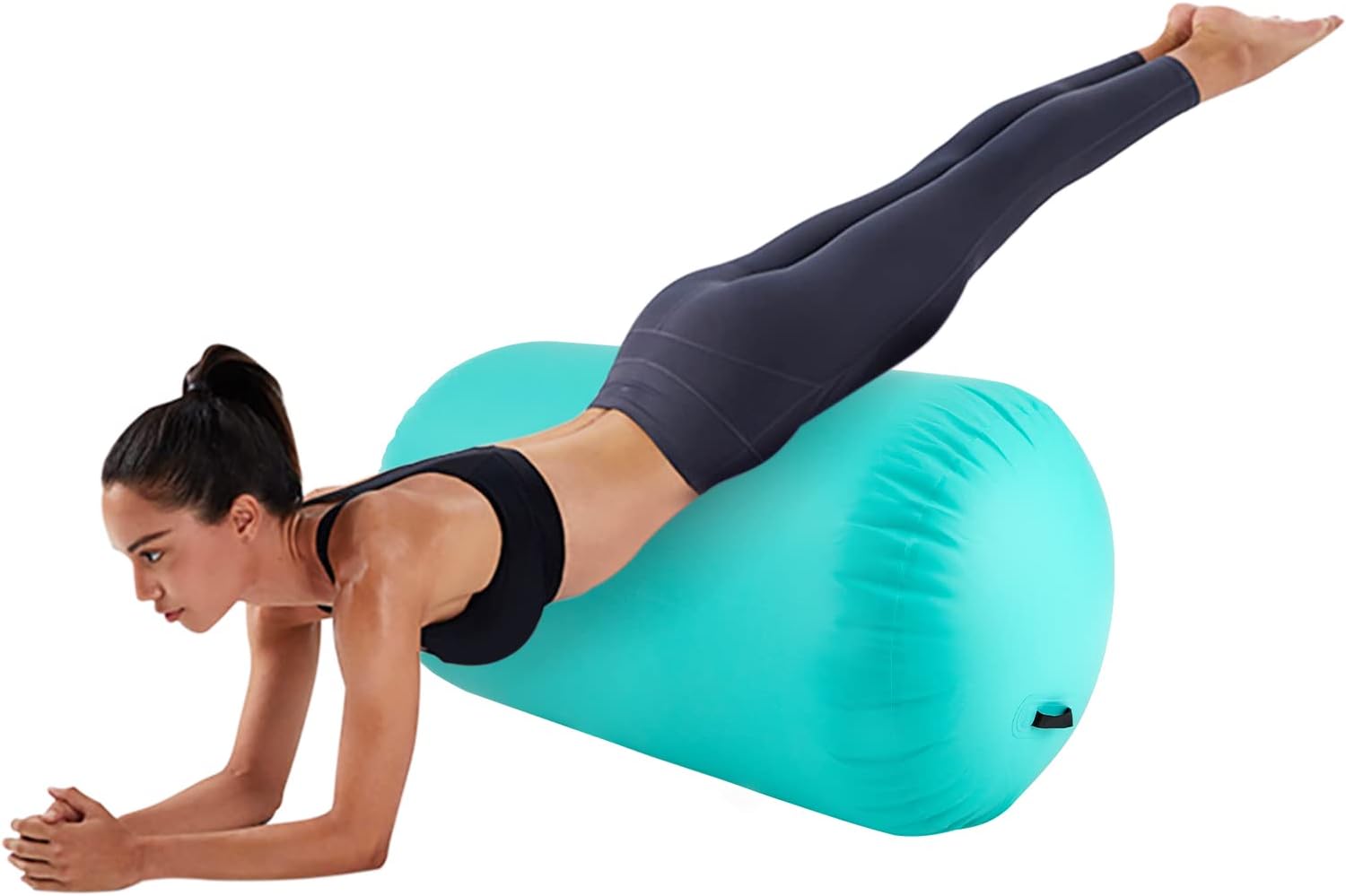 Amazon.com : Inflatable Fitness Exercise Auxiliary Roller,Air Roller ...