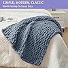 Amazon.com: Bigacogo Chunky Knit Throw Blanket for Couch, 40x40 inches ...