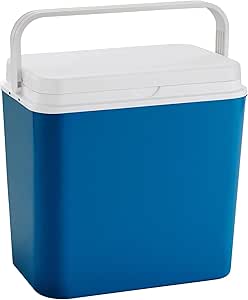 Harbour Housewares 24L Cool Box - Blue - 1x Large Insulated Camping ...