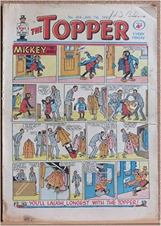 The Topper comic No.414 January 7th 1961 (12 pages) with ‘Back from ...