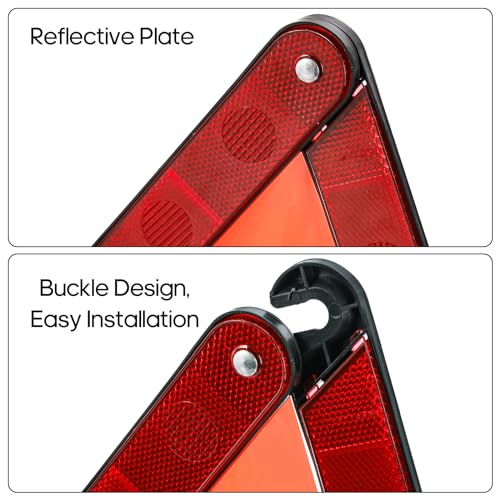 Snapklik.com : Fasmov 3 Pack Triangle Warning Frame Triangle Emergency ...