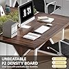 Amazon.com: DWVO Morden Office Desk 70 Inch Large Desk Simple Executive ...