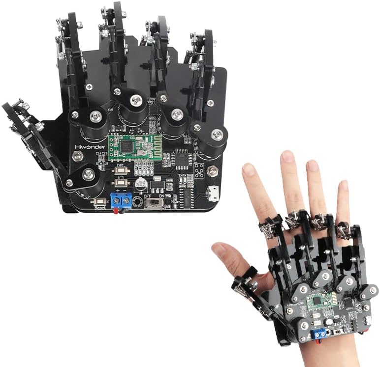 Robot Hand Glove Control Gesture Sensing for Arduino Robot Open Source Wireless Somatosensory ...
