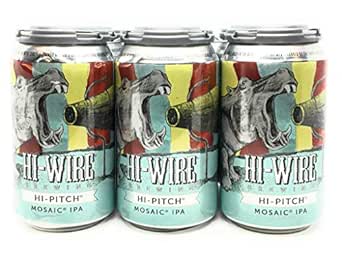 Amazon.com: Hi-Wire Brewing Hi-Pitch Mosaic IPA 6pk Cans, 16 FZ : Grocery & Gourmet Food