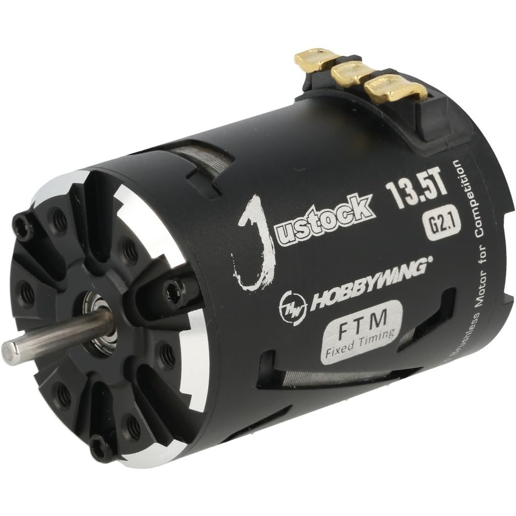 Amazon.com: HOBBYWING JUSTOCK Black G2.1 brushless Motor for 1/10, 1/12 ...