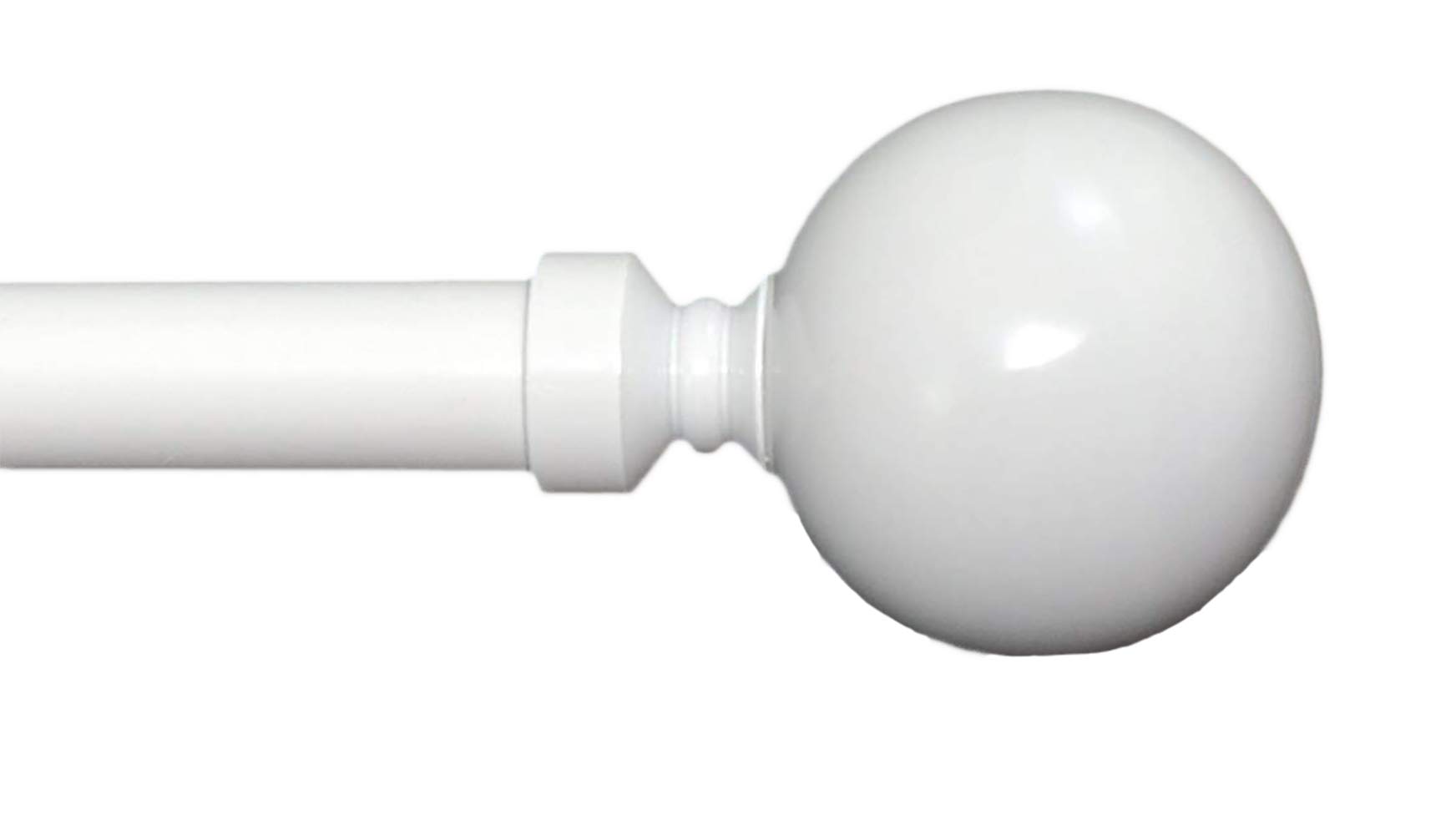 Amazon.com: Urbanest Classico Steel Ball Window Drapery Curtain Rod Set ...