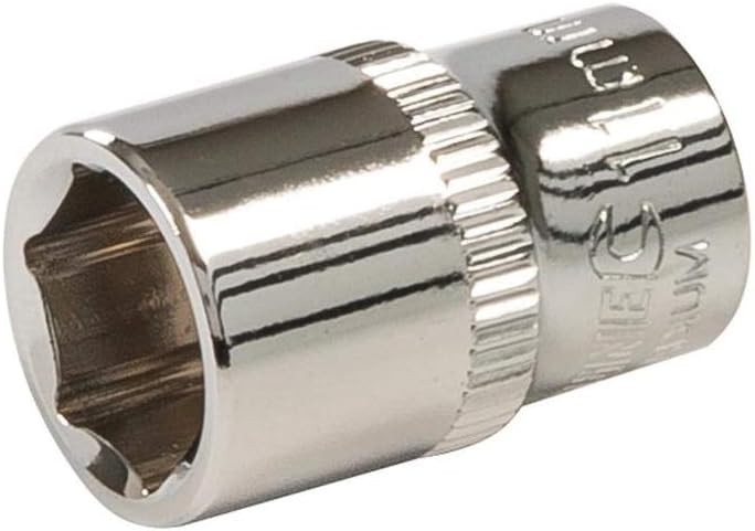 Silverline 829834 Socket 1/4" Drive 6pt Metric 11 mm : Amazon.co.uk ...