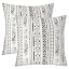 Geometric Stripe Kids Throw Pillow Cover,Abstract Line Arrow Square ...
