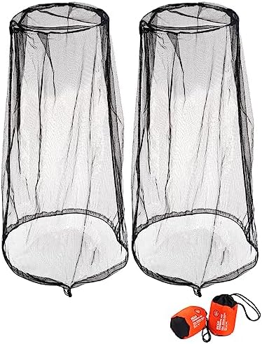Amazon.com: Anvin Mosquito Head Mesh Nets Gnat Face Netting for No See ...