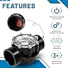 Amazon.com: Aumzong 7305 Check Valve Replacement for Jandy 2 Inch to 2 ...