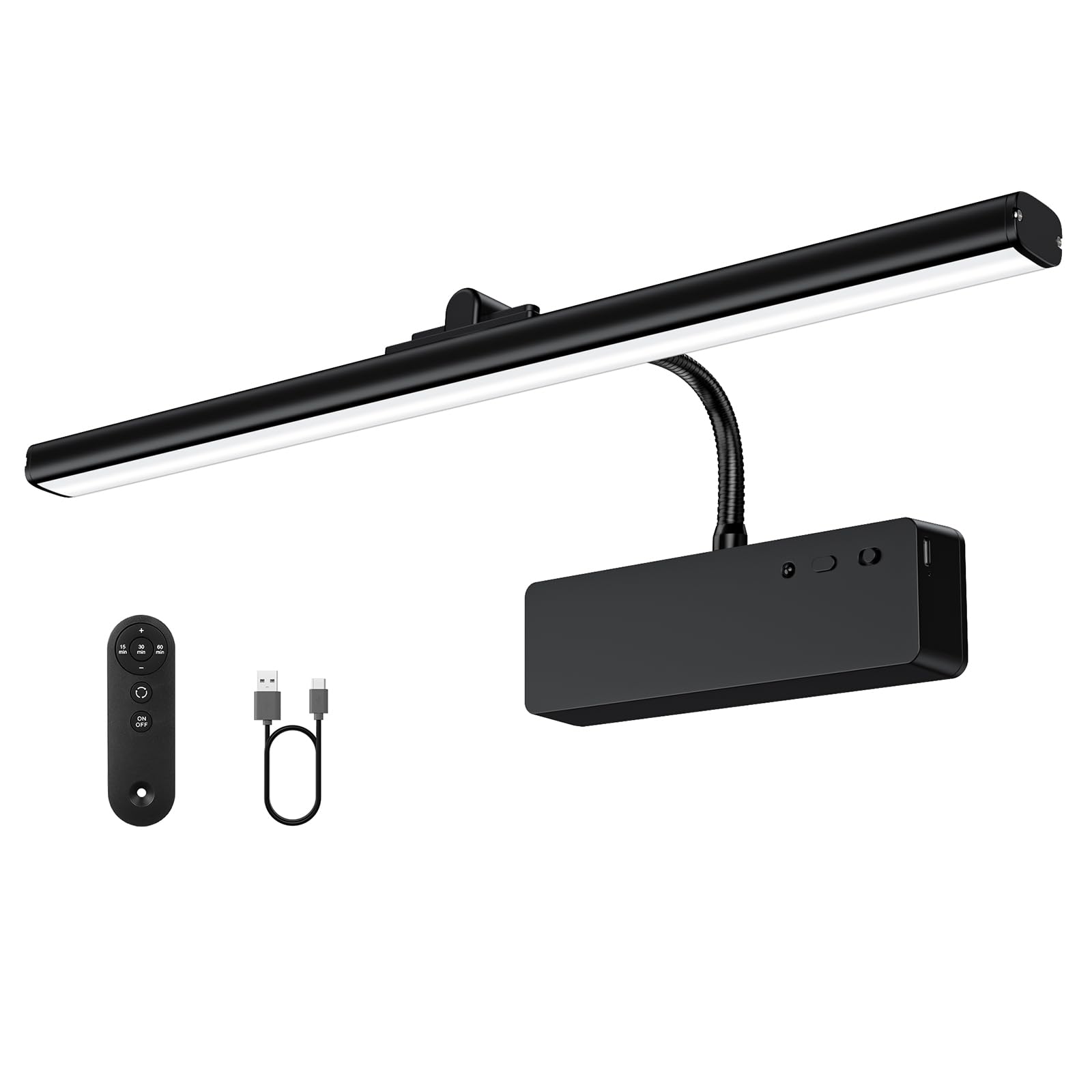 Racokky Picture Light, 15.35inch Wireless Rechargeable 5400mAh Battery ...