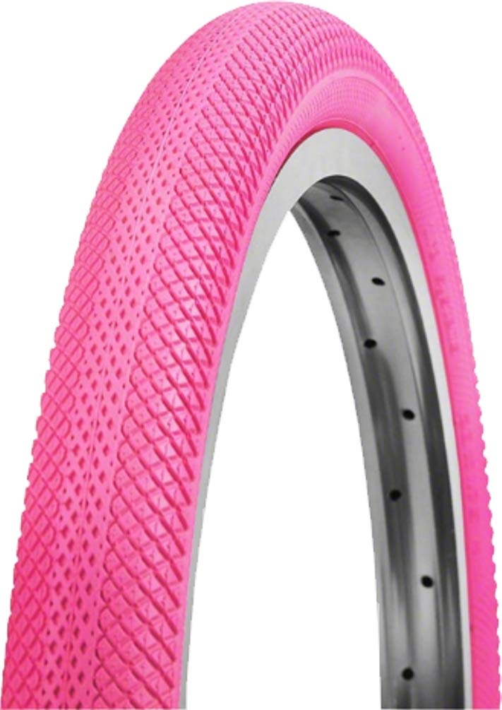 Buy Vee Tire Co. Speedster BMX Tire: 20 x 1.50 90 TPI Folding Bead Pink ...
