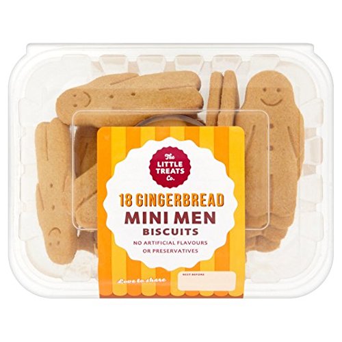 Amazon.com: The Little Treat Co. Mini Gingerbread Men Biscuits 18 per pack