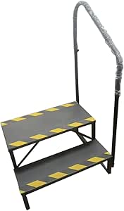 Amazon.com: 2 Step RV Steps with Handrails Ladder,Steps for Home,400 ...