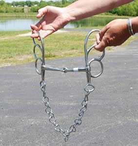 Amazon.com : Draft Horse 6" Butterfly Bit for Riding & Driving : Sports ...