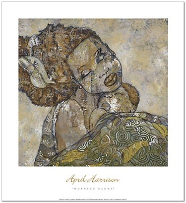 SMART ART - 'Morning Glory ' by April Harrison - Fine Art Print 22x24 ...