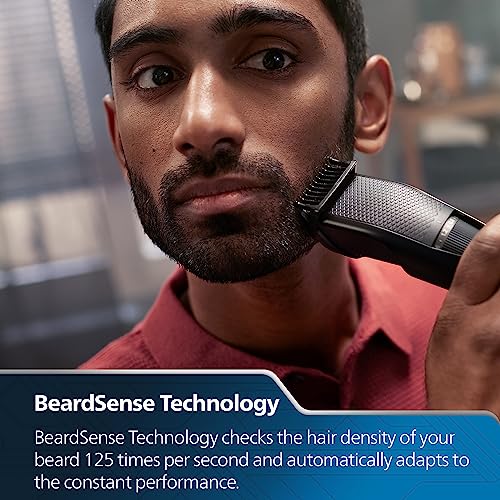 Philips Pro Beard Trimmer and Styler for Men| Titanium Blades| 2.5x ...