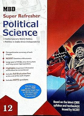 MBD Super Refresher Political Science Class 12 By VK Puri (S) : Based ...