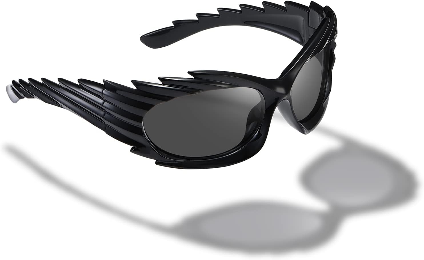 Amazon.com: kimorn Wrap Around Sunglasses Womens men Swift Oval Trendy ...