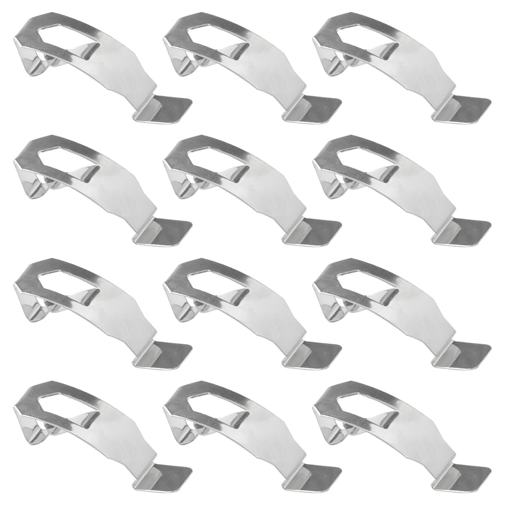 12 PCS Artwork Back Plate Fixing Clips，Photo Frame Clips ， Metal Spring ...