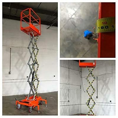Buy 5 Star 16 FEET MAX Lift New Electric Scissor Lift Man Lift SKYLIFT ...